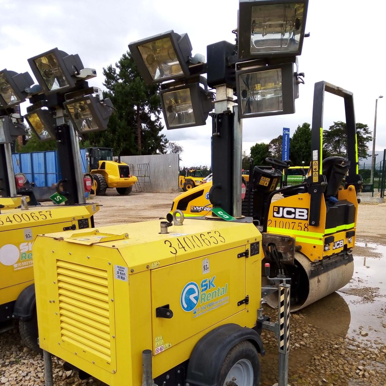 Venta de Torre iluminacion Generac mobile Vt8 8m | Be Market Colombia