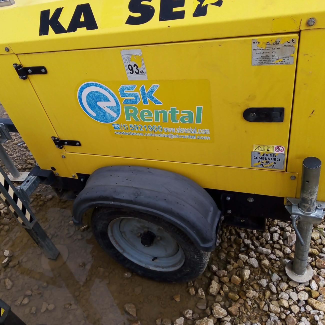 Venta de Torre iluminacion Generac mobile Vt8 8m | Be Market Colombia